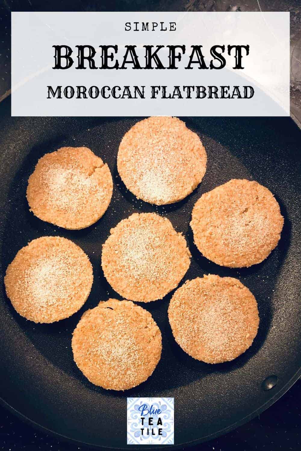 Quick Moroccan Harcha | Pan-fried Semolina Bread recipe