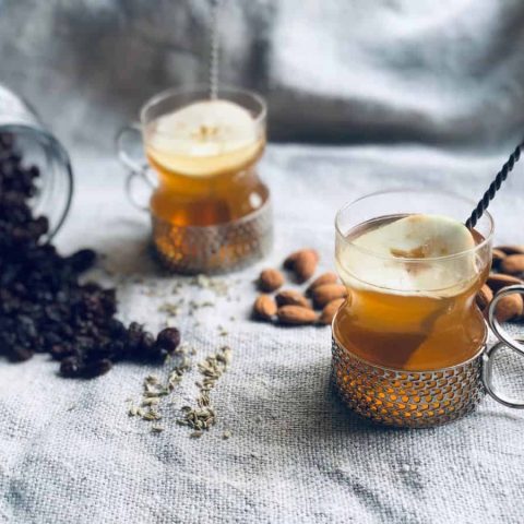 Nordic apple glogg | White glogg recipe (non-alcoholic)