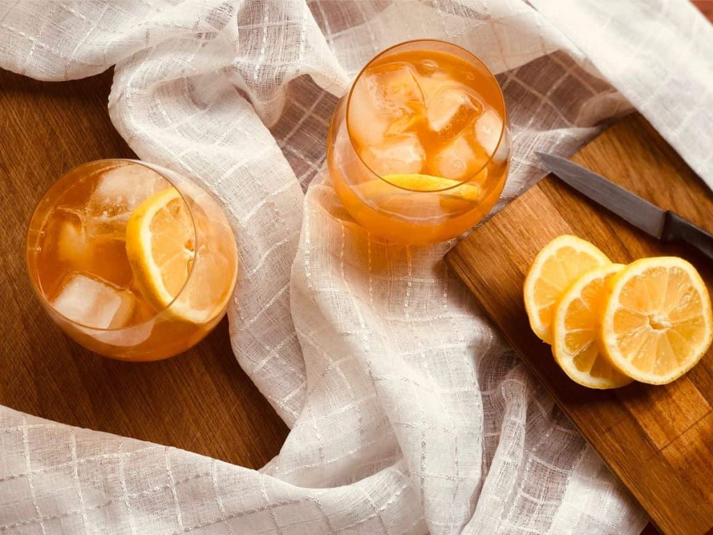 Moroccan spiced coffee mocktail and cocktail recipe