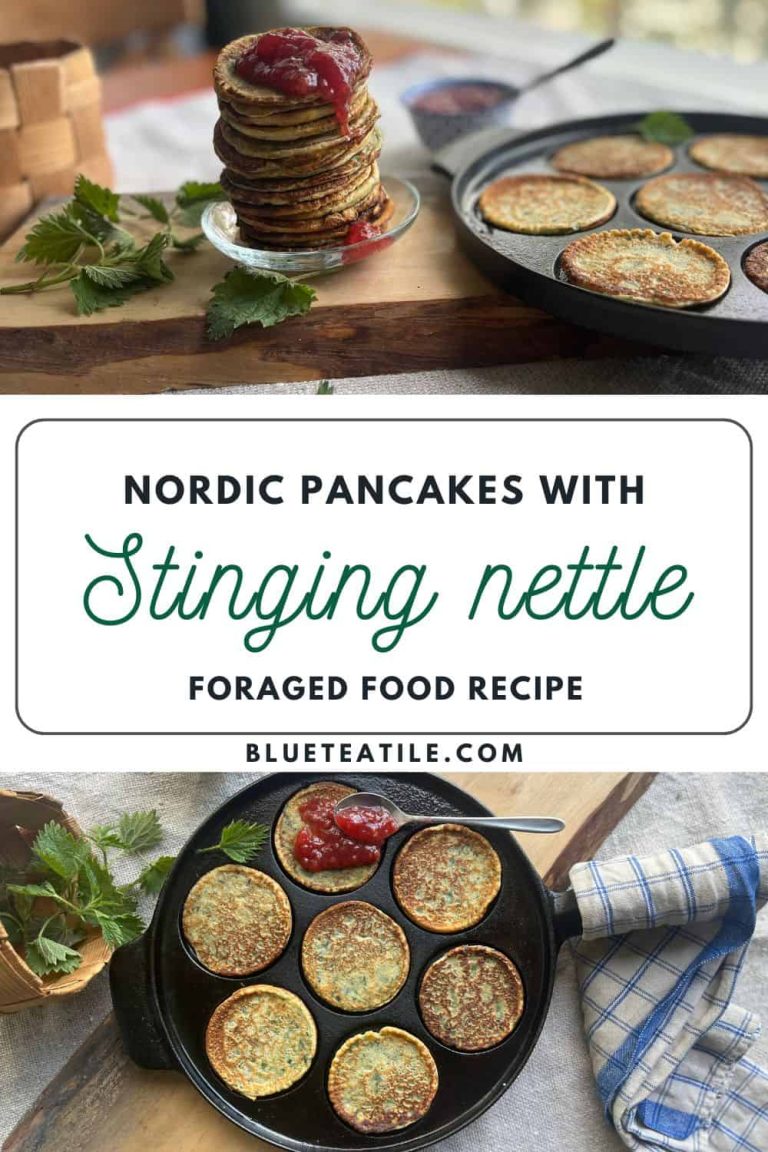 Delicious stinging nettle pancakes | Easy Nordic treat
